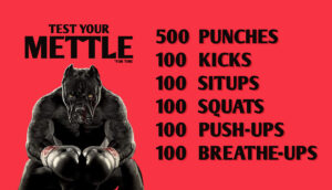 Rise to the Challenge with "TEST YOUR METTLE" Workout