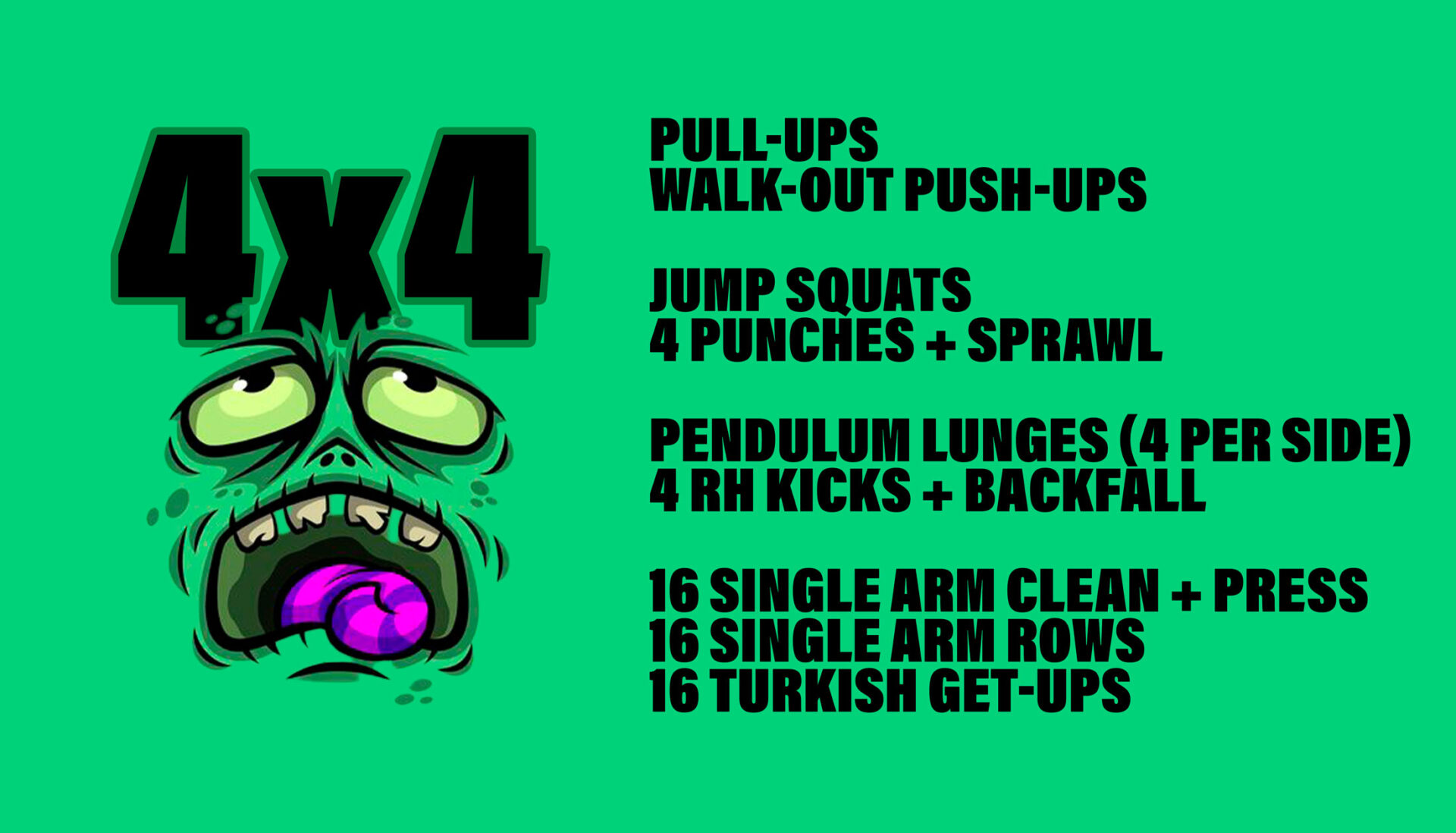 Join the 4x4 Workout at Academy of Self Defense Today!