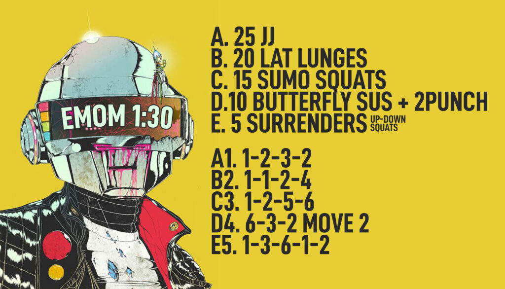 EMOM 1:30 - Academy of Self Defense