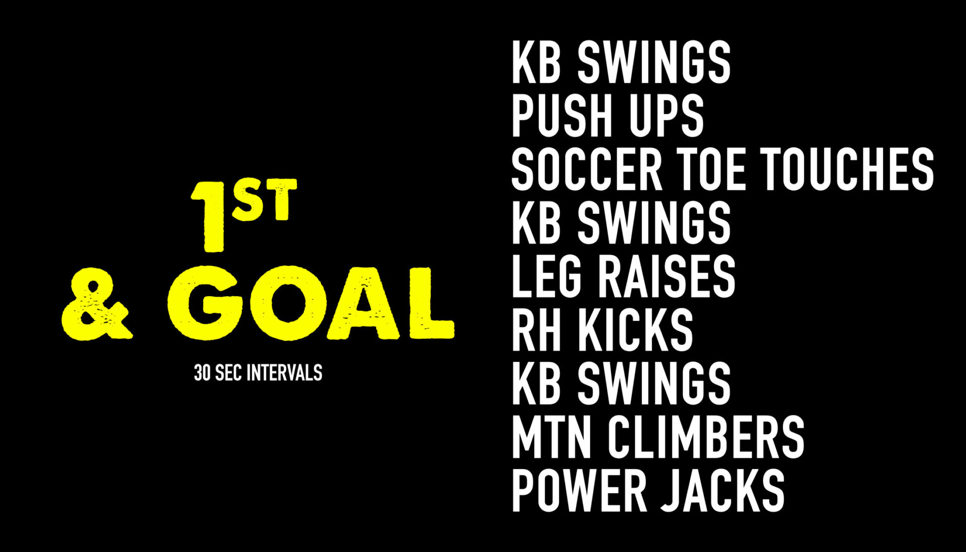 Transform Your Fitness: 1st and Goal HIIT Workout Guide