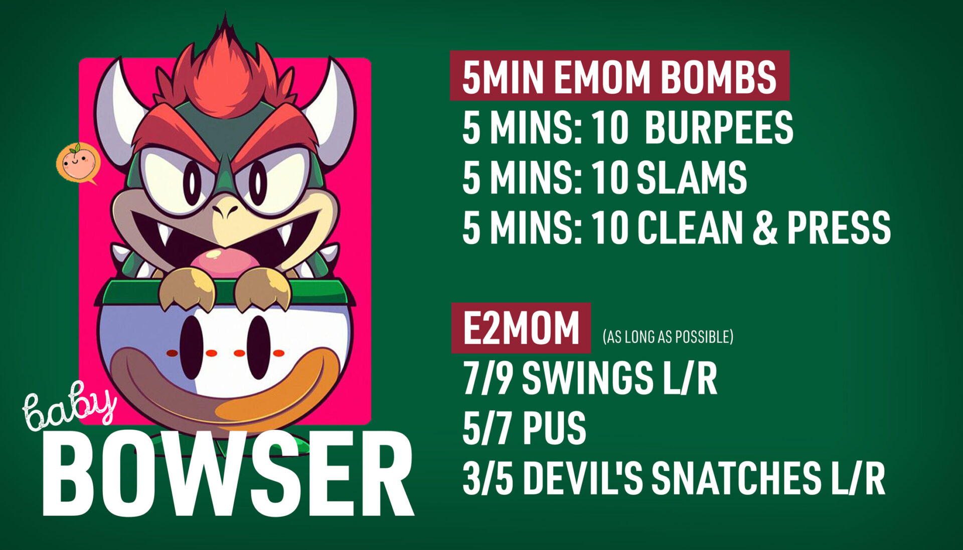 Baby Bowser - Academy of Self Defense