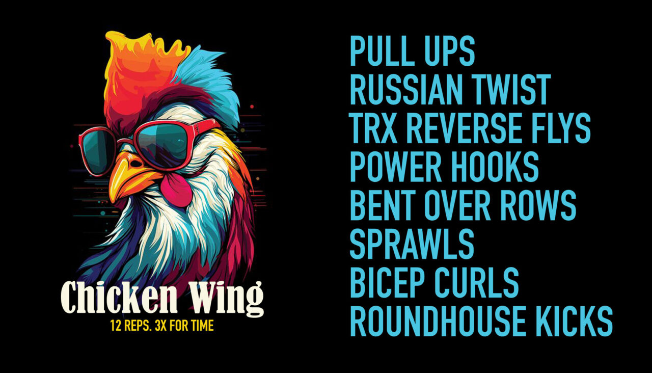 Chicken Wing WOD - Academy of Self Defense