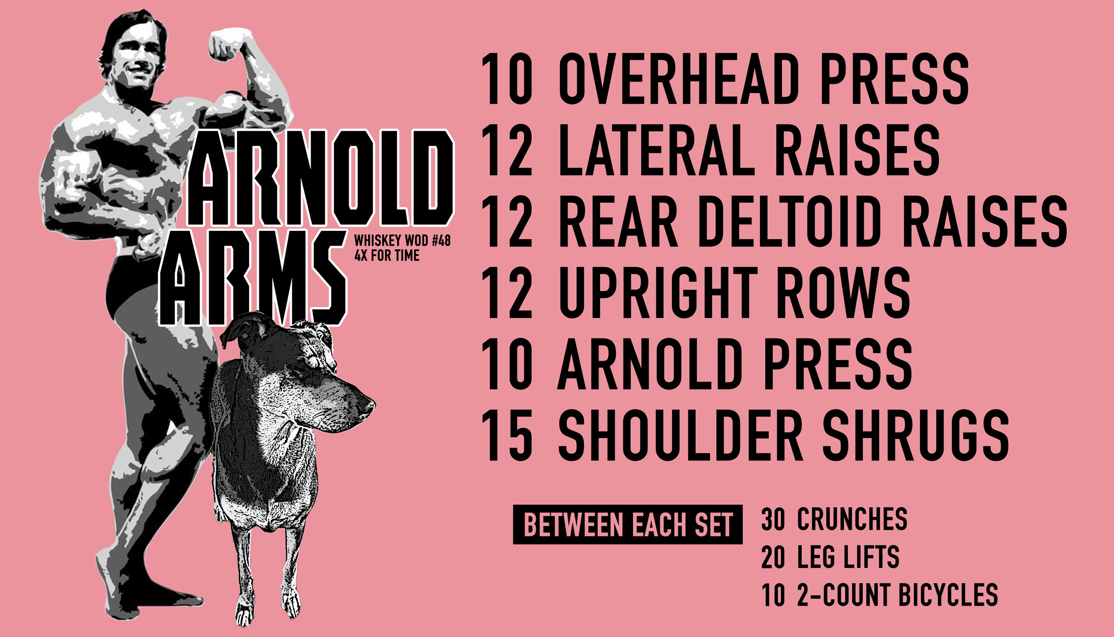 Sculpt Your Arms with the Whiskey WOD #48 Arnold Arms Challenge