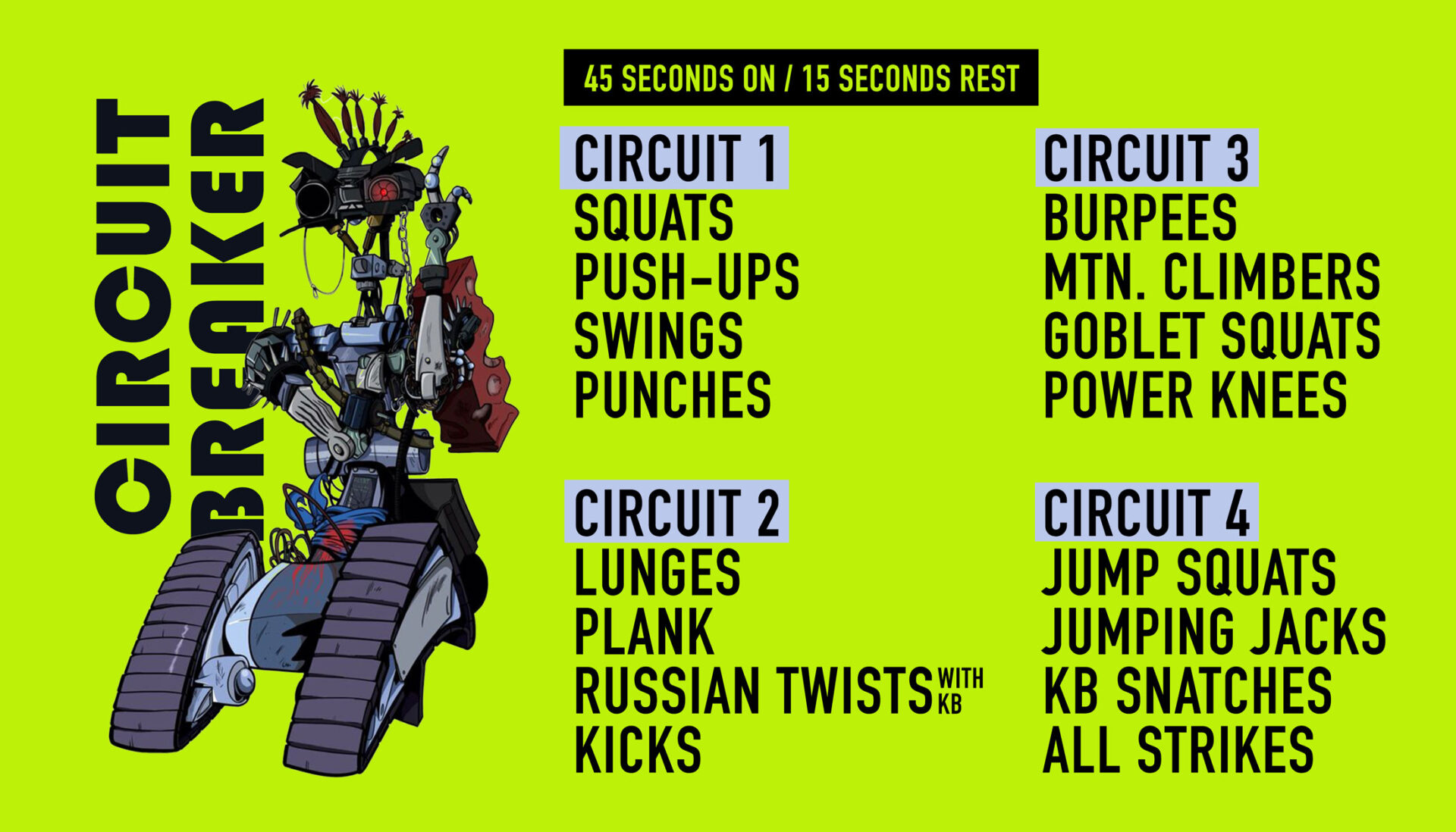 Electrify Your Fitness with the Circuit Breaker Workout Challenge