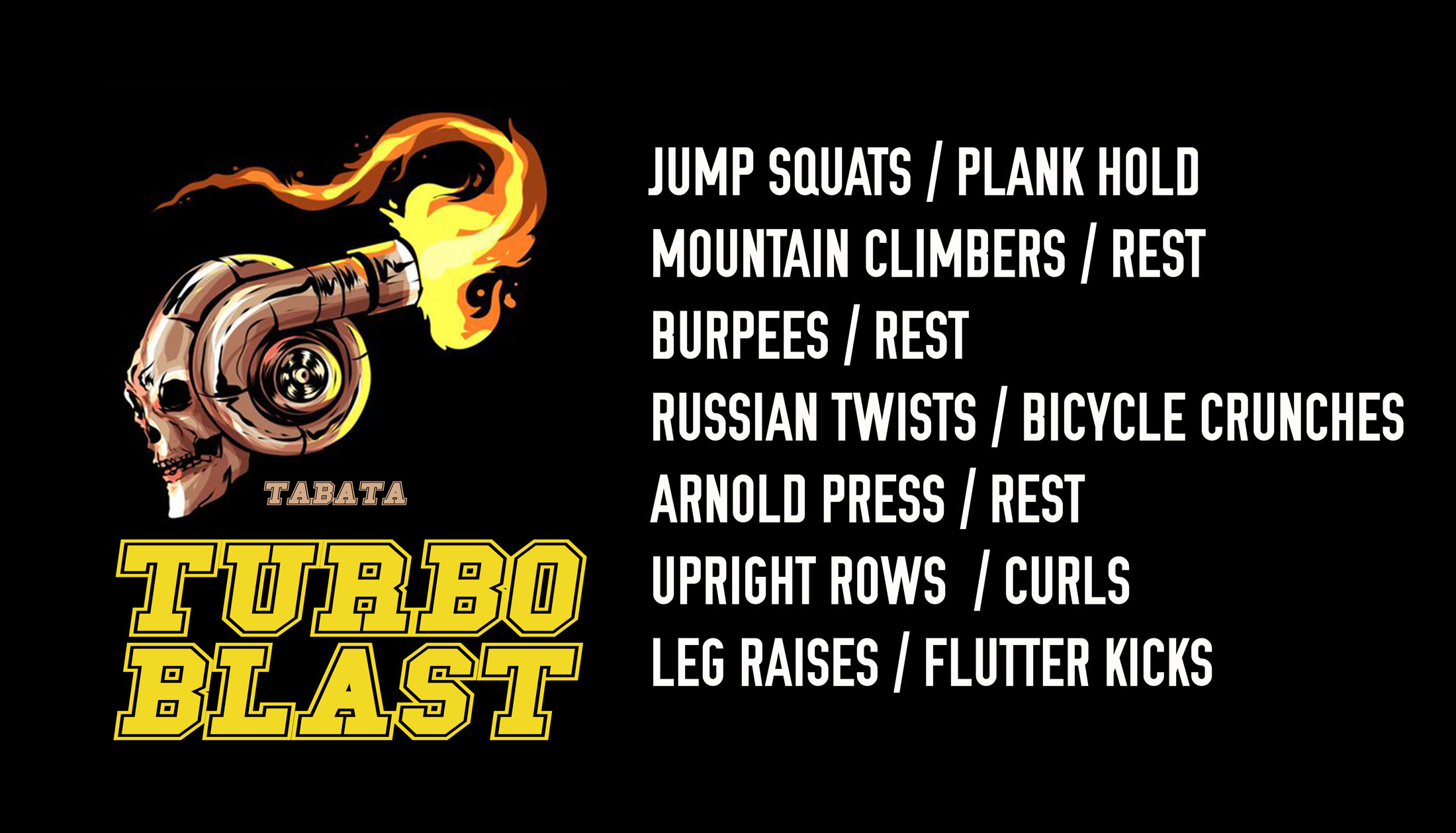 Join the High-Intensity "Tabata Turbo Blast" Workout Challenge
