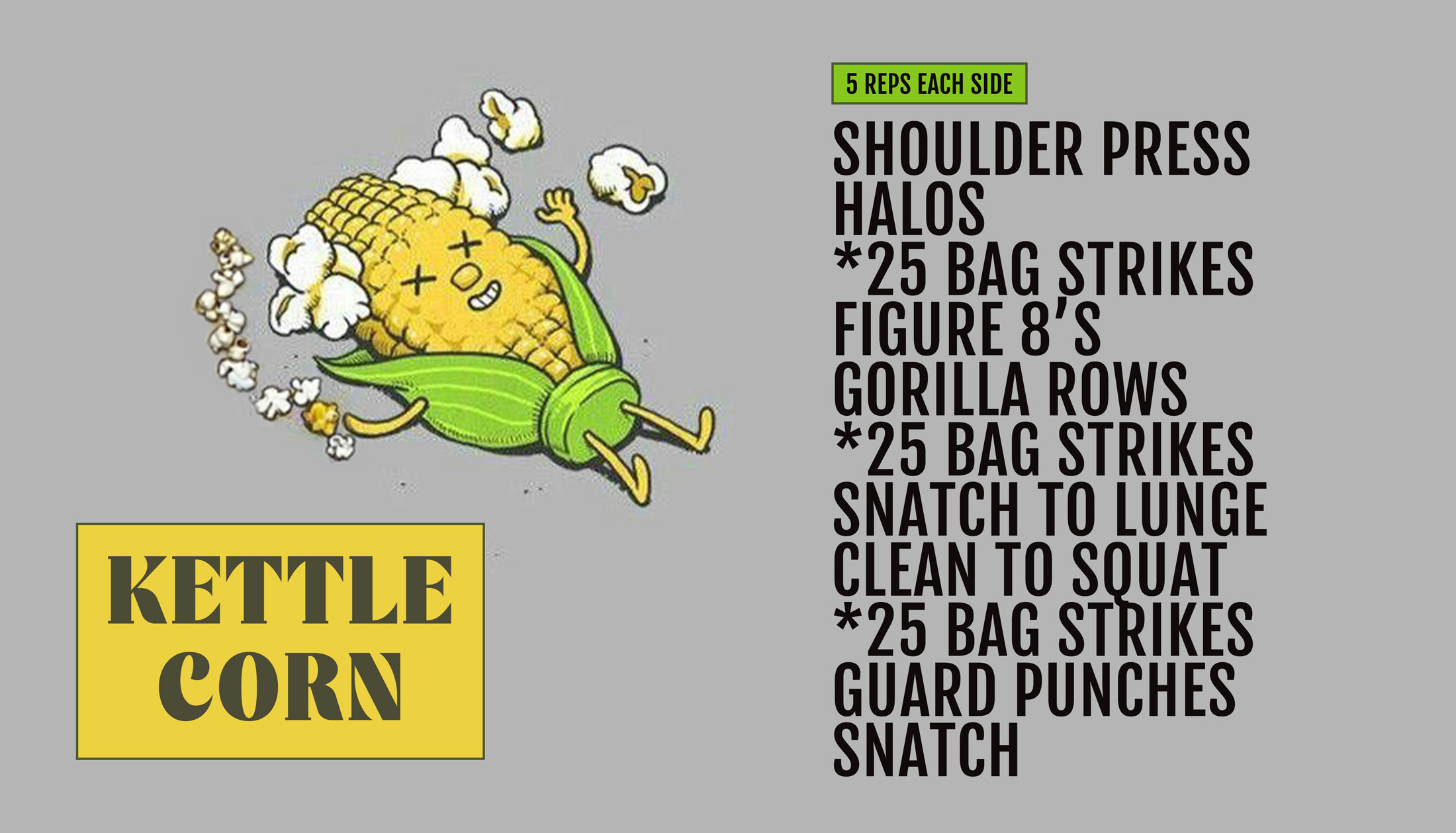 Kettle corn - Academy of Self Defense