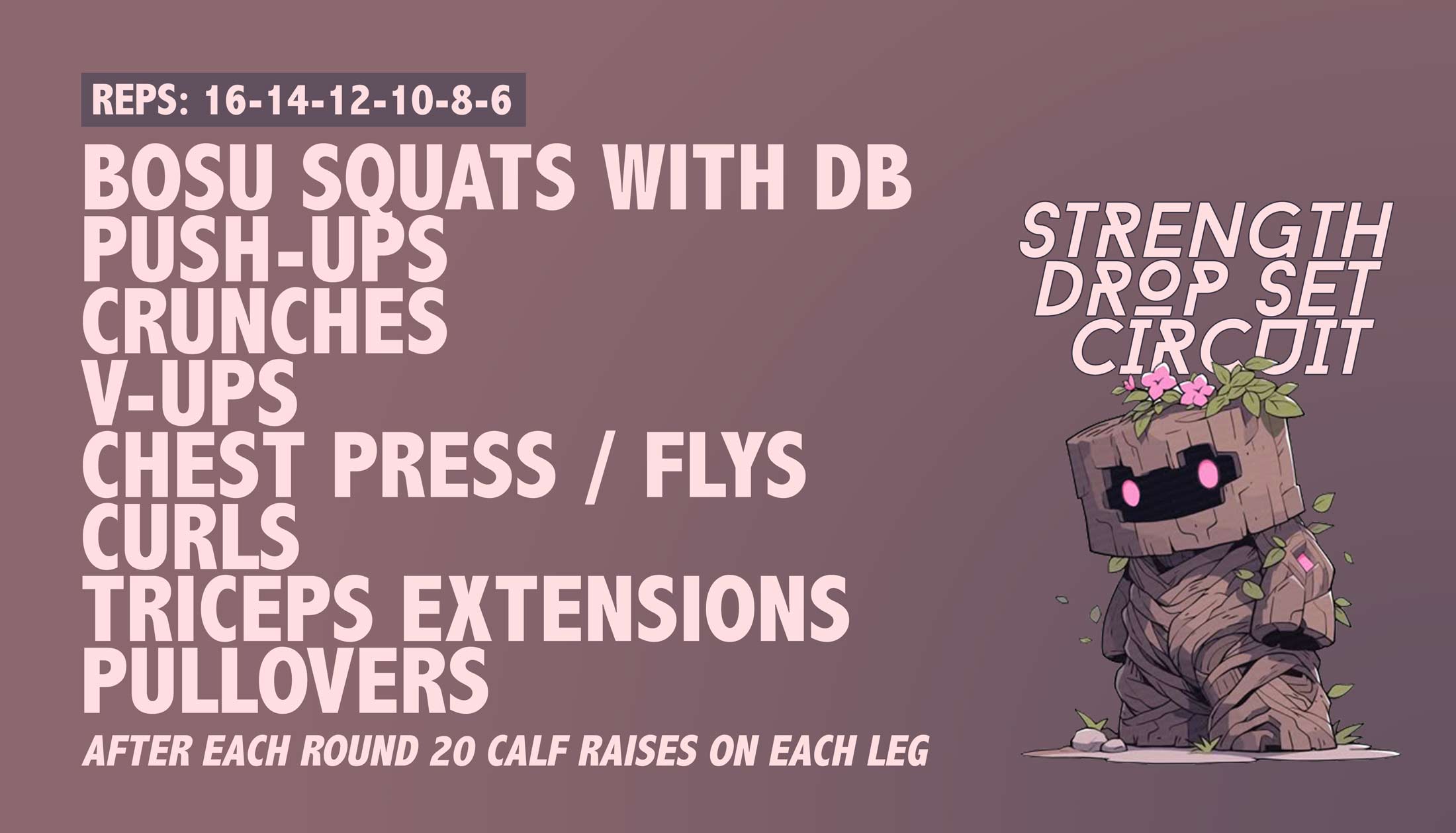 Strength Drop Set Circuit - Academy of Self Defense