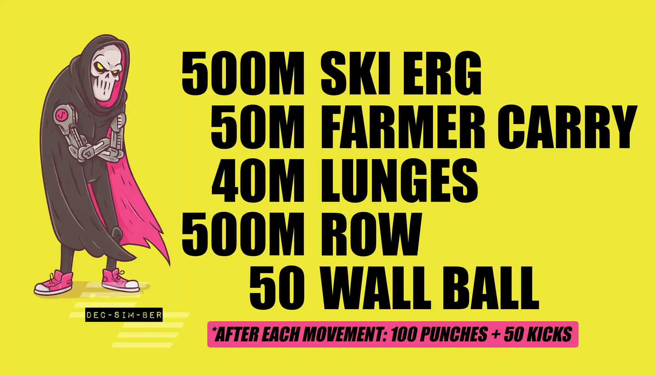 HYROX Dec-SIM-ber - Academy of Self Defense